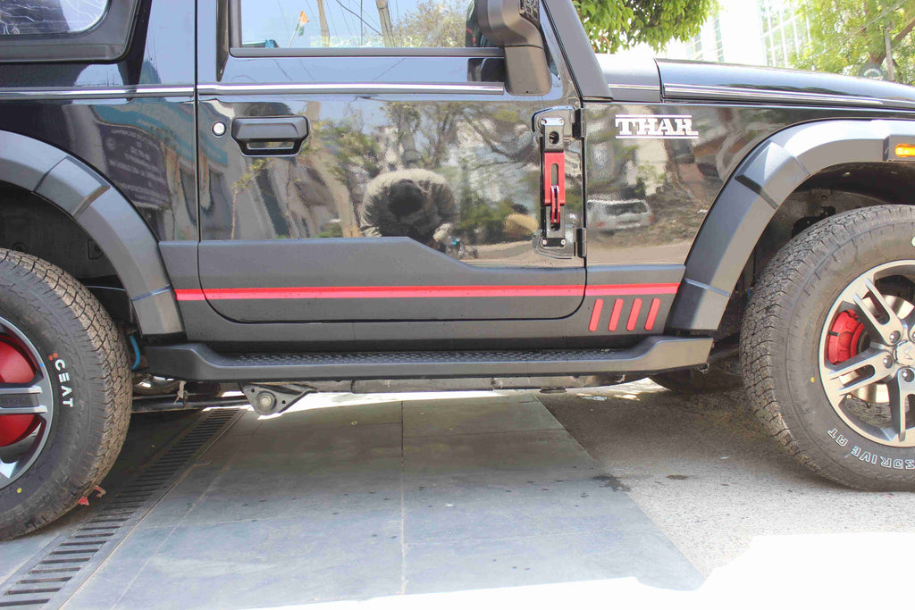 Mahindra Thar - Side Cladding | futurz4x4.in – Futurz4x4