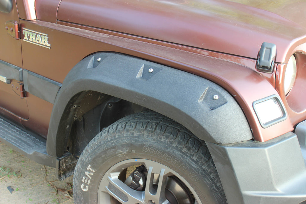 Mahindra Thar - Wheel Arches 6" | futurz4x4.in – Futurz4x4