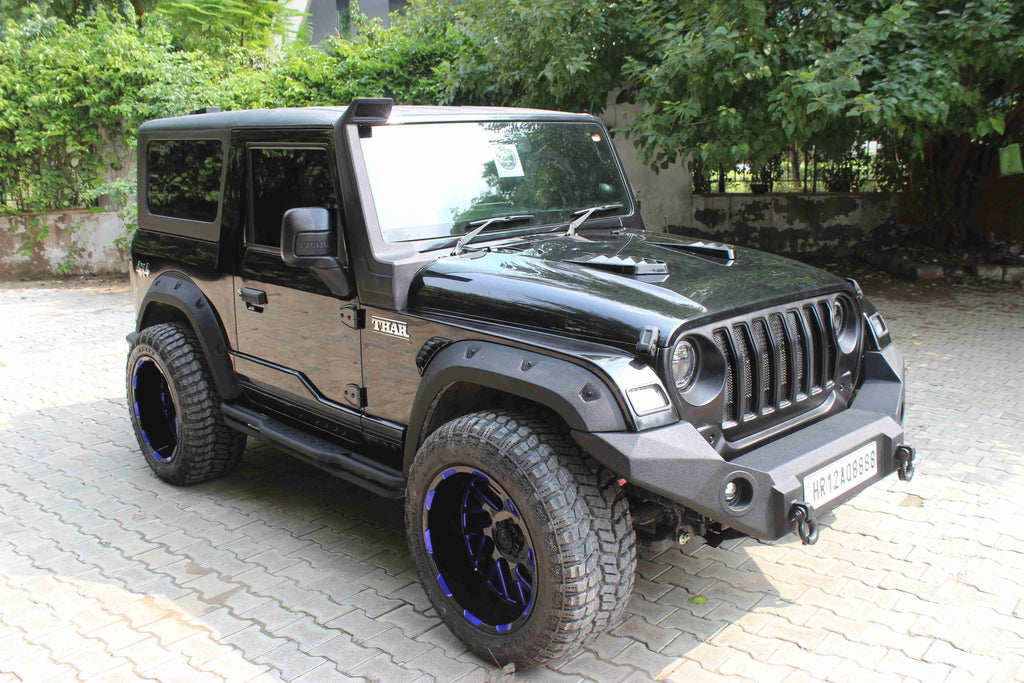 Mahindra Thar - Wheel Arches 4" | futurz4x4.in – Futurz4x4