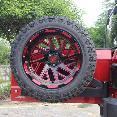 Mahindra Thar - Tyre Carrier | futurz4x4.in – Futurz4x4